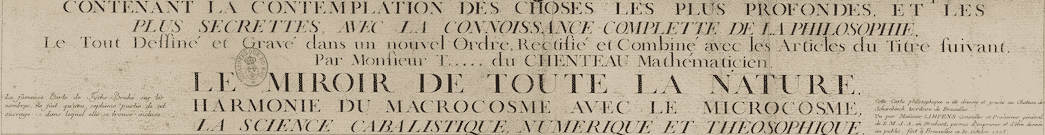 La Virga Aurea et le Calendarium Naturale Magicum • EzoOccult